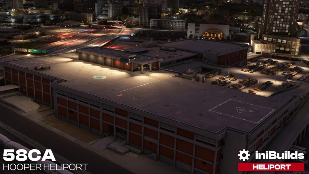 IniBuilds Releases Their First Heliport Scenery - FSNews