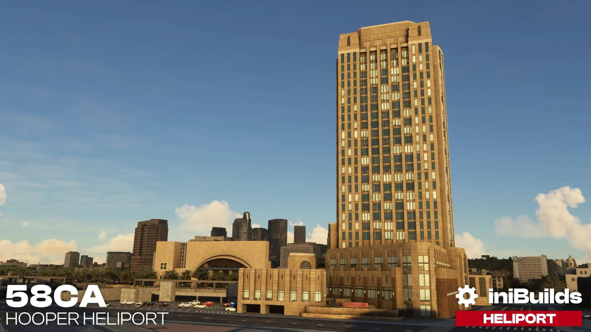 IniBuilds Releases Their First Heliport Scenery - FSNews