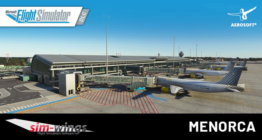 Sim-wings Releases Menorca Airport for MSFS - FSNews