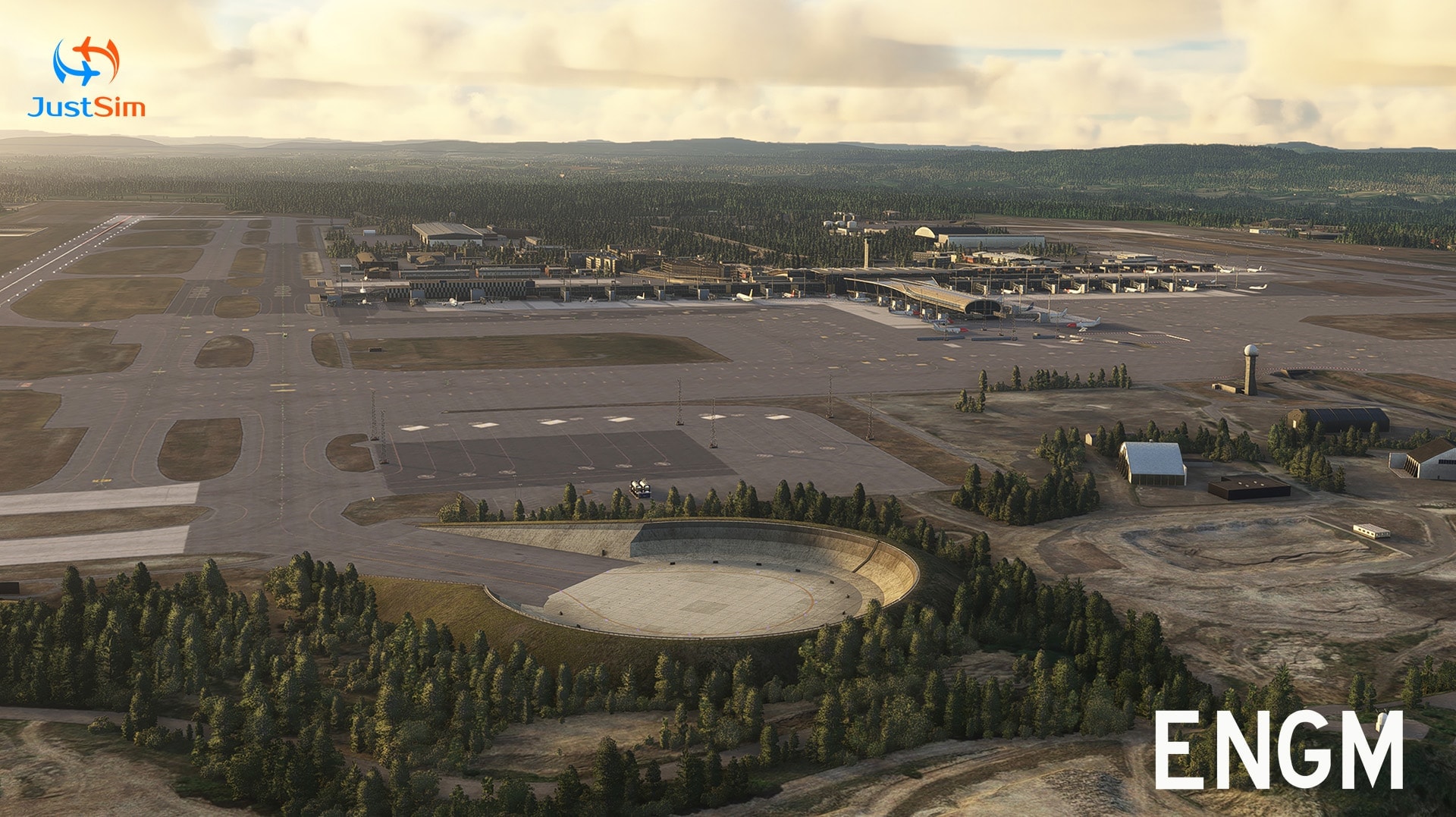 JustSim releases Oslo Gardemoen for MSFS - FSNews