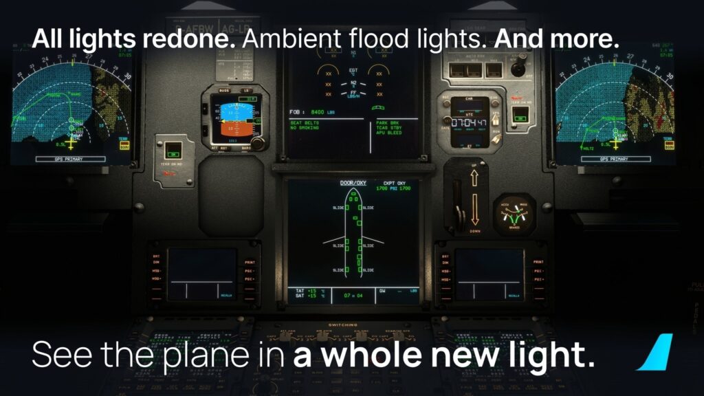 Flybywire Previews New Realistic Lighting for the A32NX %page% FSNews