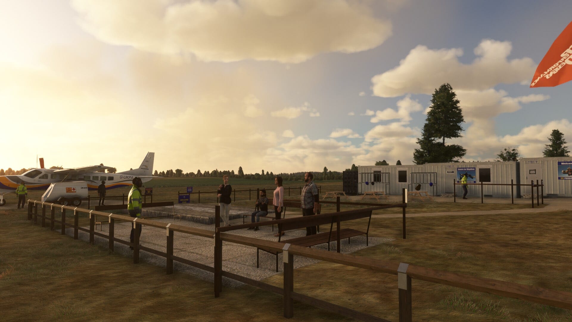 Burning Blue Designs Releases Sibson Aerodrome for MSFS - FSNews