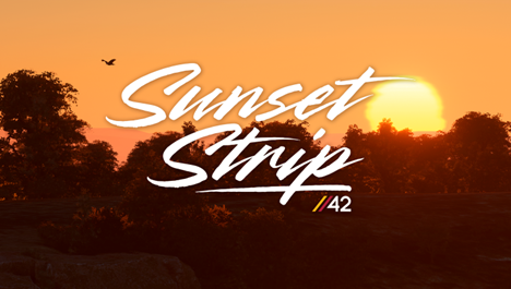 Incredible Sunset Strip Scene Released for MSFS