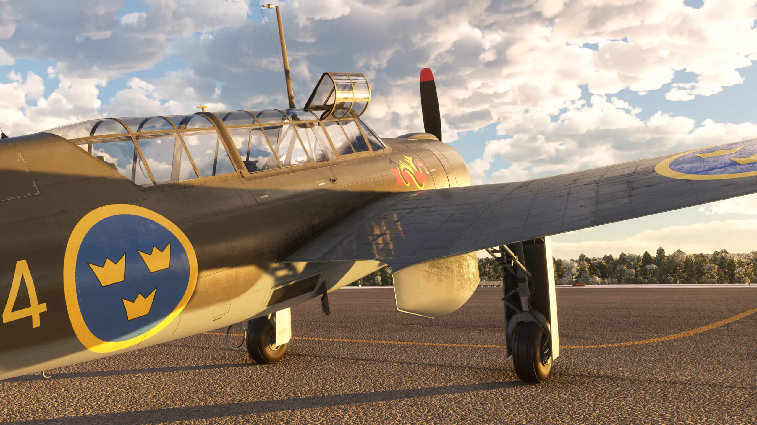 Local Legend 13: Saab B 17A for Microsoft Flight Simulator Now ...