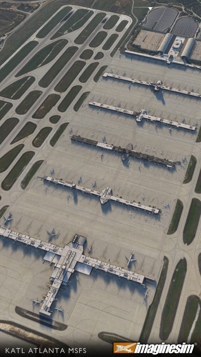Imaginesim Working on Expansive Atlanta Airport Update for MSFS - FSNews