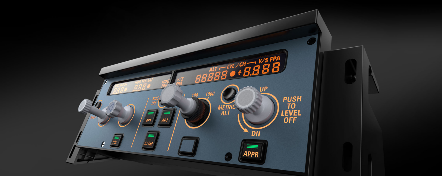 WINWING Sim Launches Full-Sized FCU Flight Control Unit Replica for ...