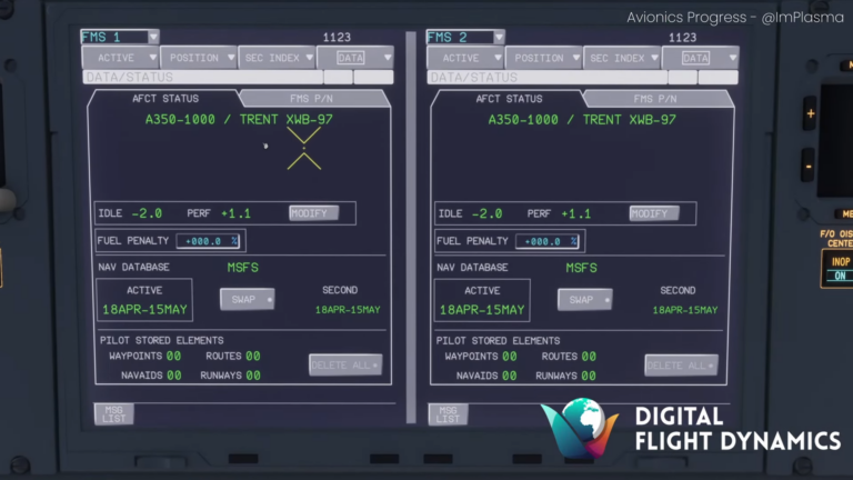 Digital Flight Dynamics Gives A350 Progress Update - FSNews