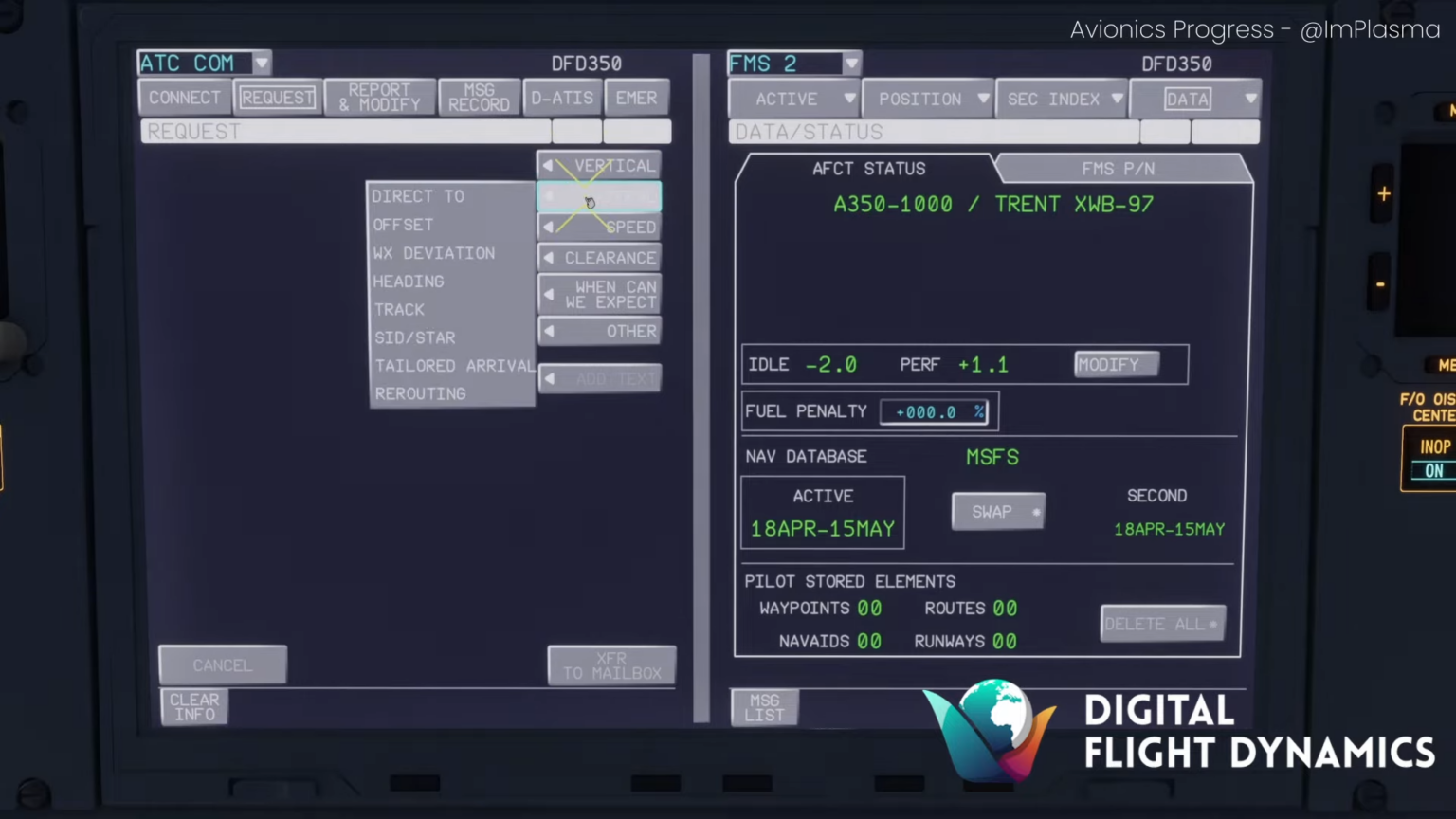 Digital Flight Dynamics Gives A350 Progress Update - FSNews