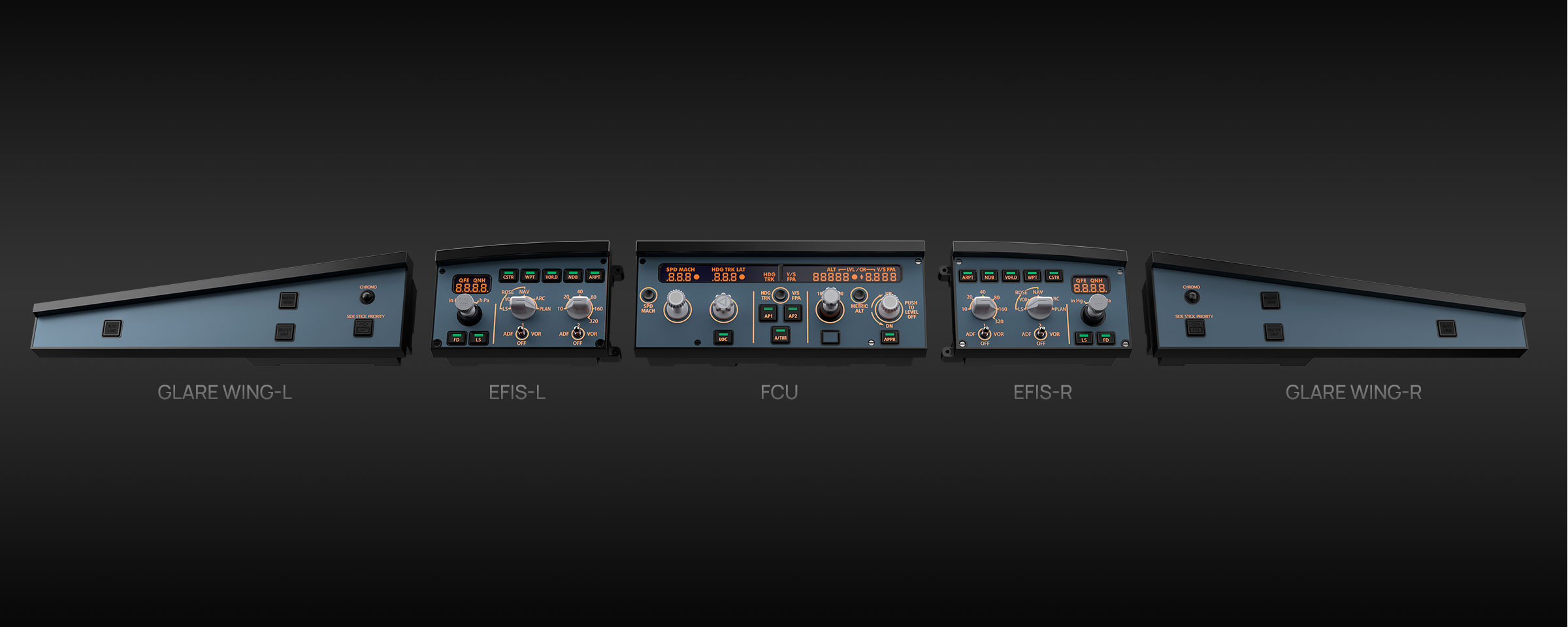 WINWING Unveils New Full-Size Airbus EFIS Panel - FSNews