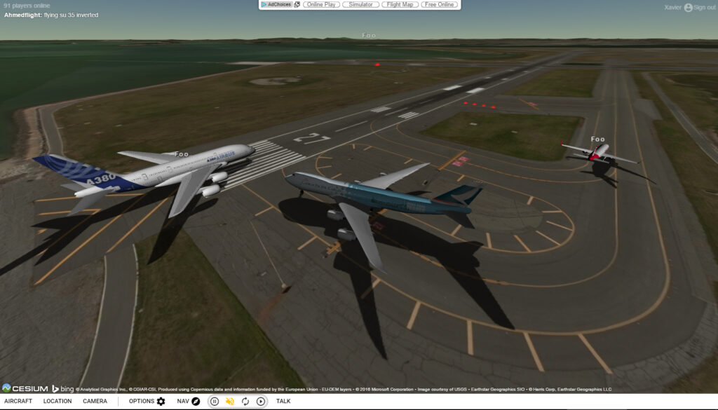 Browser-Based Flight Simulator GeoFS Releases New SimBrief Integration ...
