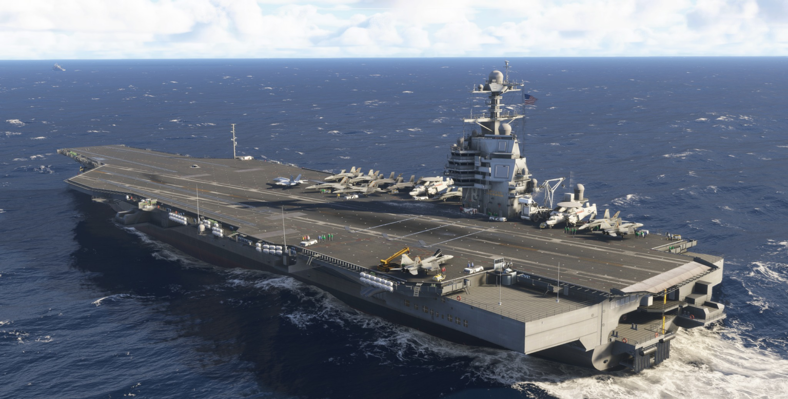 Miltech Simualtions Updates Supercarrier Pro For MSFS 2024