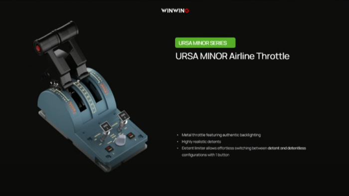 Winwing Announces New Simulator Panels - FSNews