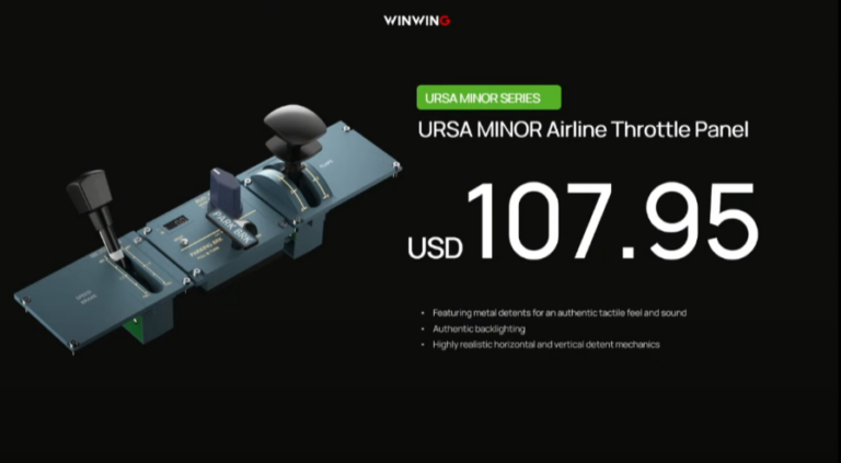 Winwing Announces New Simulator Panels - FSNews