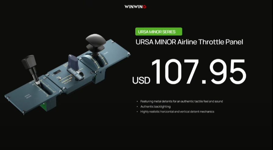 Winwing Announces New Simulator Panels - FSNews