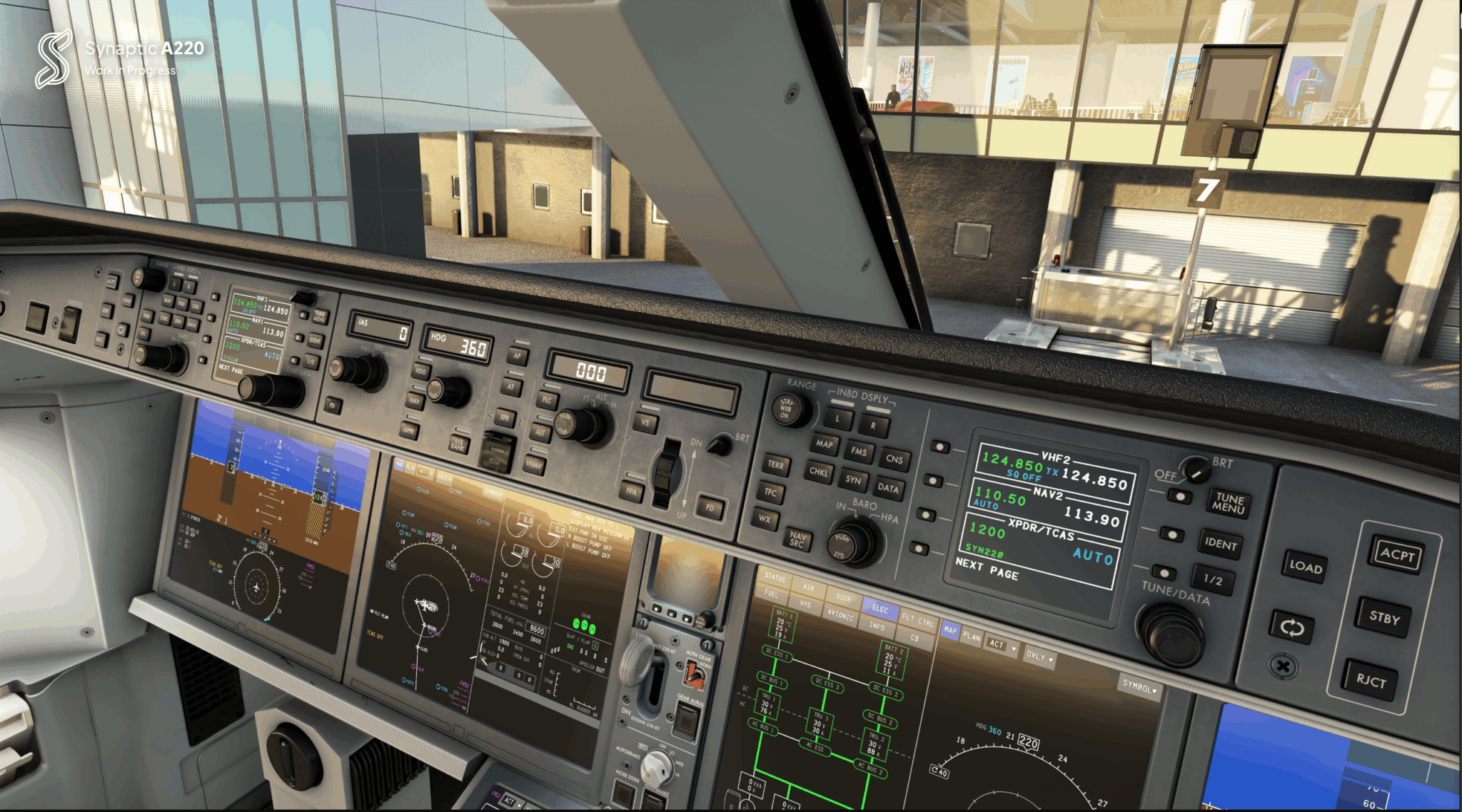 Synaptic Simulations Provides Development Update on A220 - FSNews