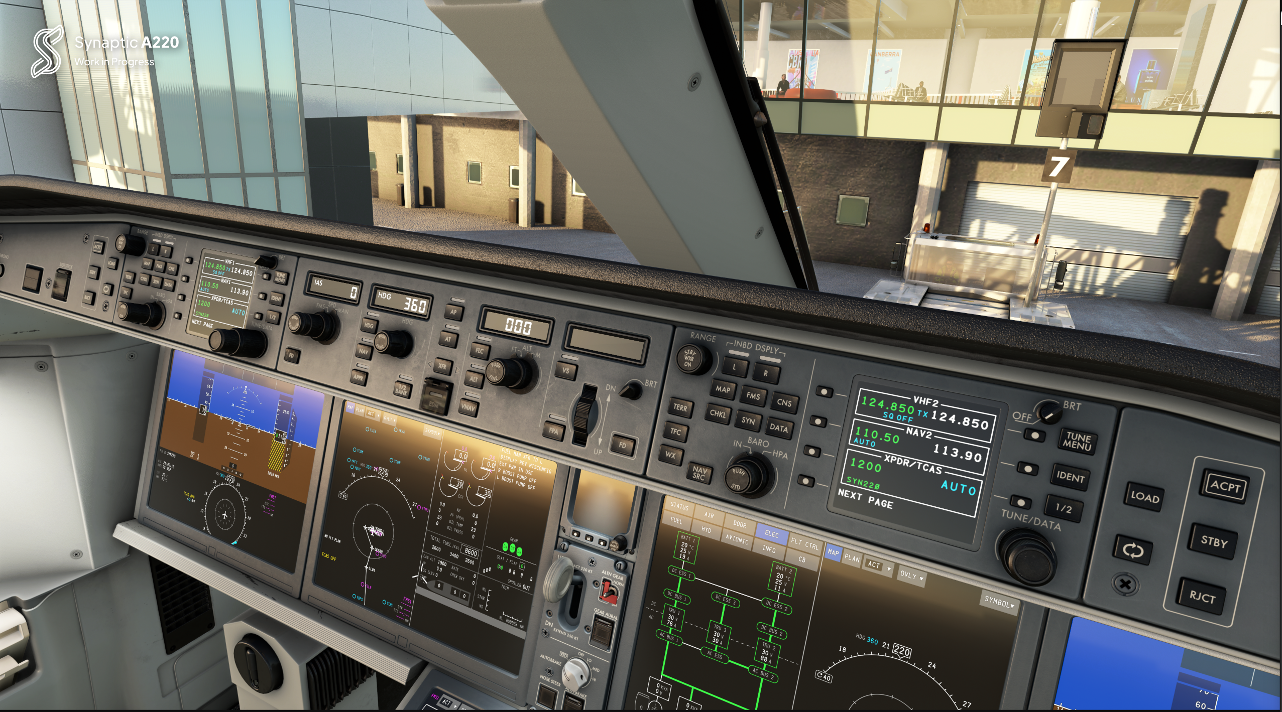 Synaptic Simulations Provides Development Update on A220 - FSNews