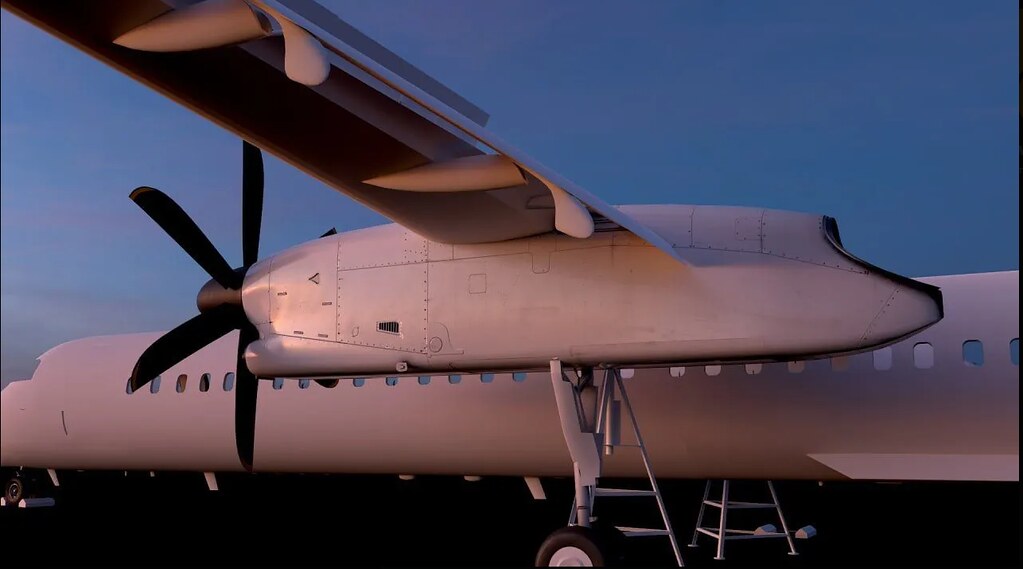 Majestic Software Shows Renders of Q400 for MSFS - FSNews