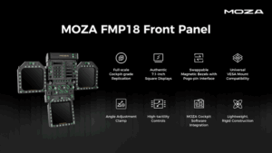 MOZA Announces a Full Flight Simulation Ecosystem - FSNews