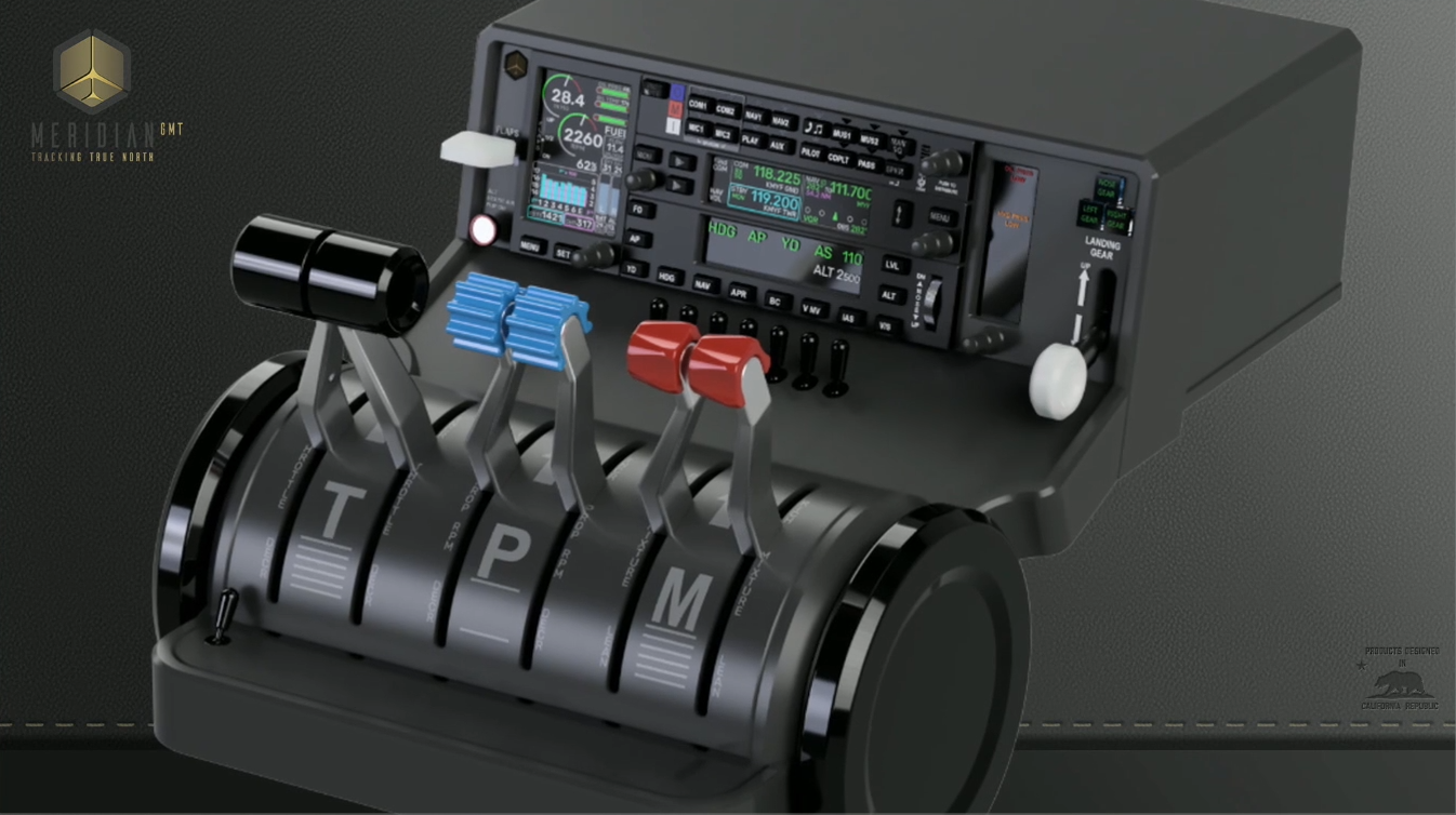 Meridian GMT Showcase New Modular Hardware for Flight Simulation