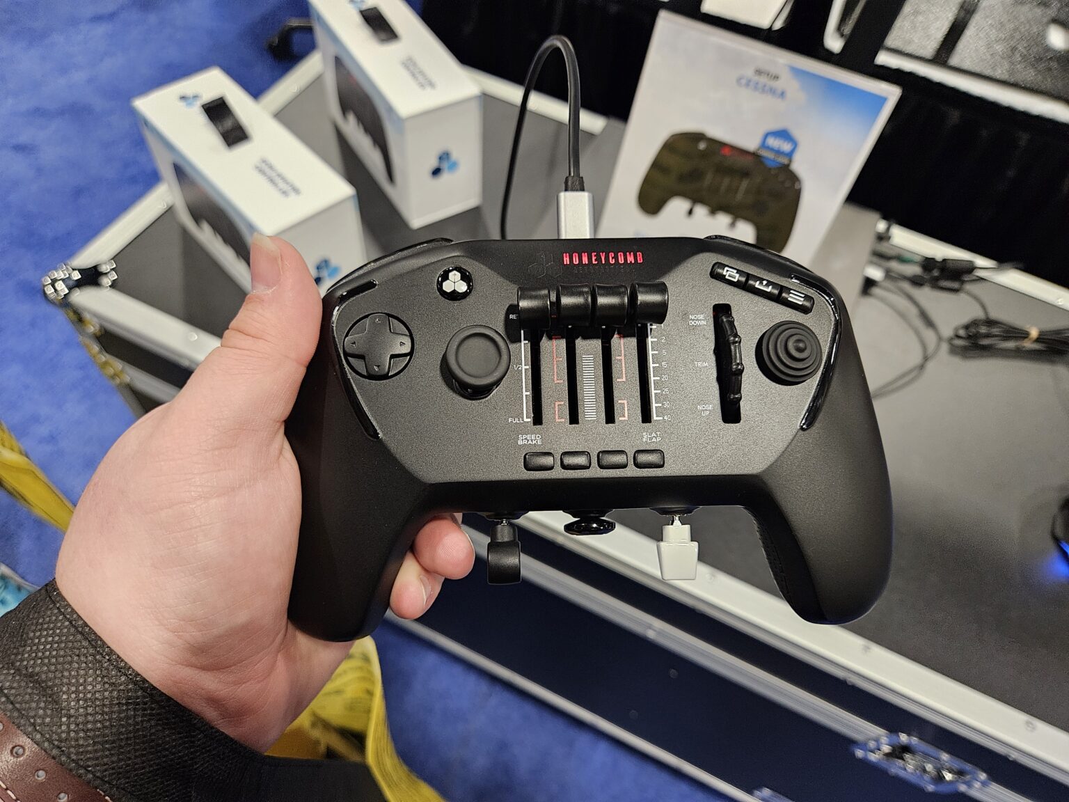 Controllers for Flight Simulators Unexpectedly Caught My Attention at ...