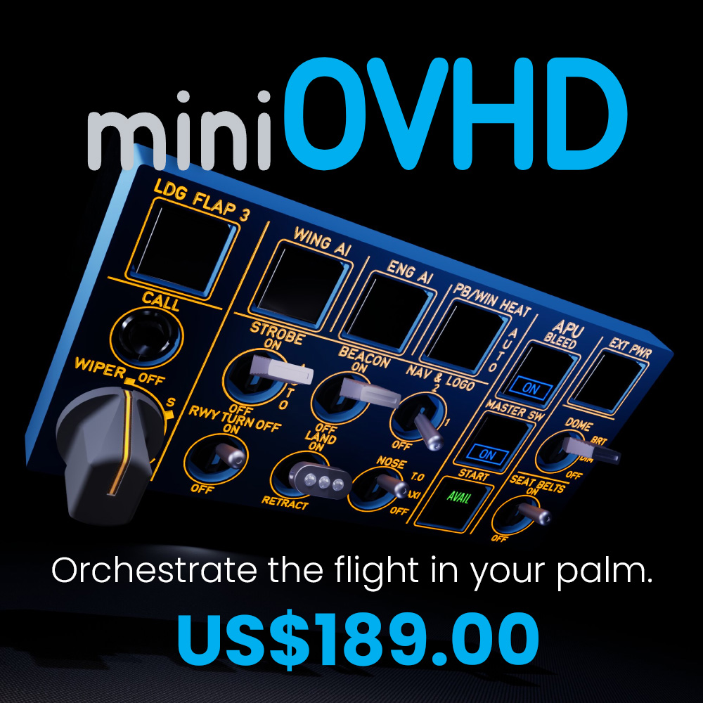 miniCOCKPIT Announces the miniOVHD - FSNews