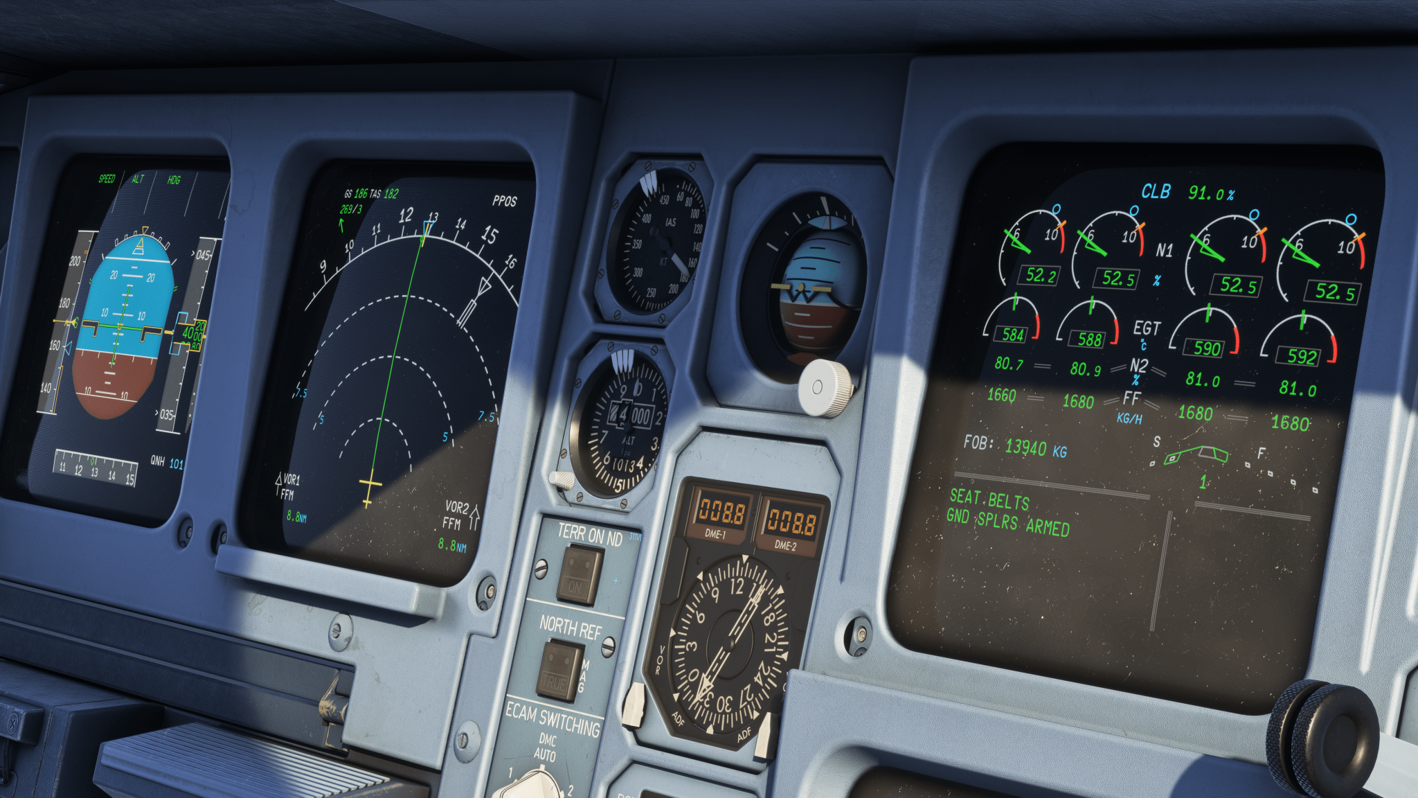 iniBuilds Shows Upcoming A340 Systems in Latest Development Update - FSNews