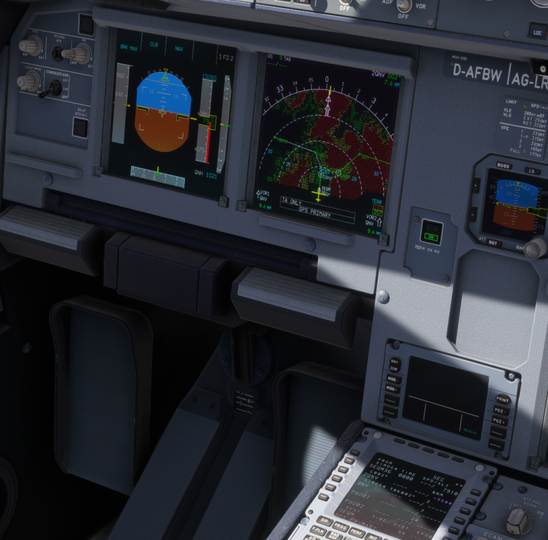 FlyByWire Adds Secondary Flight Plan Support to A32NX - FSNews