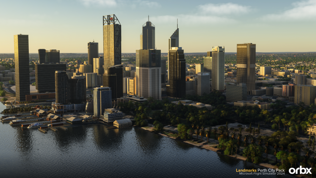 Orbx Releases Landmarks Perth City Pack for MSFS - FSNews